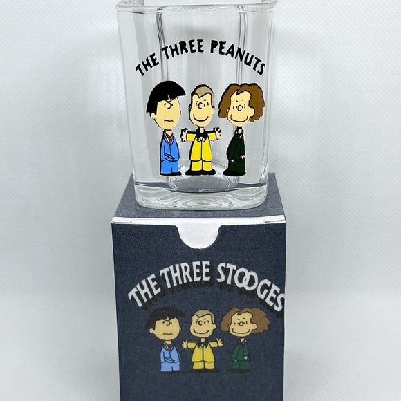 BarConic, Oracal | Dining | Three Stoogespeanuts Shot Glass With ...